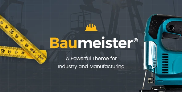 Download Baumeister – for Industry and Manufacturing GPL Template Free ...